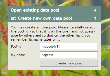 Online Demo "Structured Datapool Manager" - CaptainCasa Enterprise Client